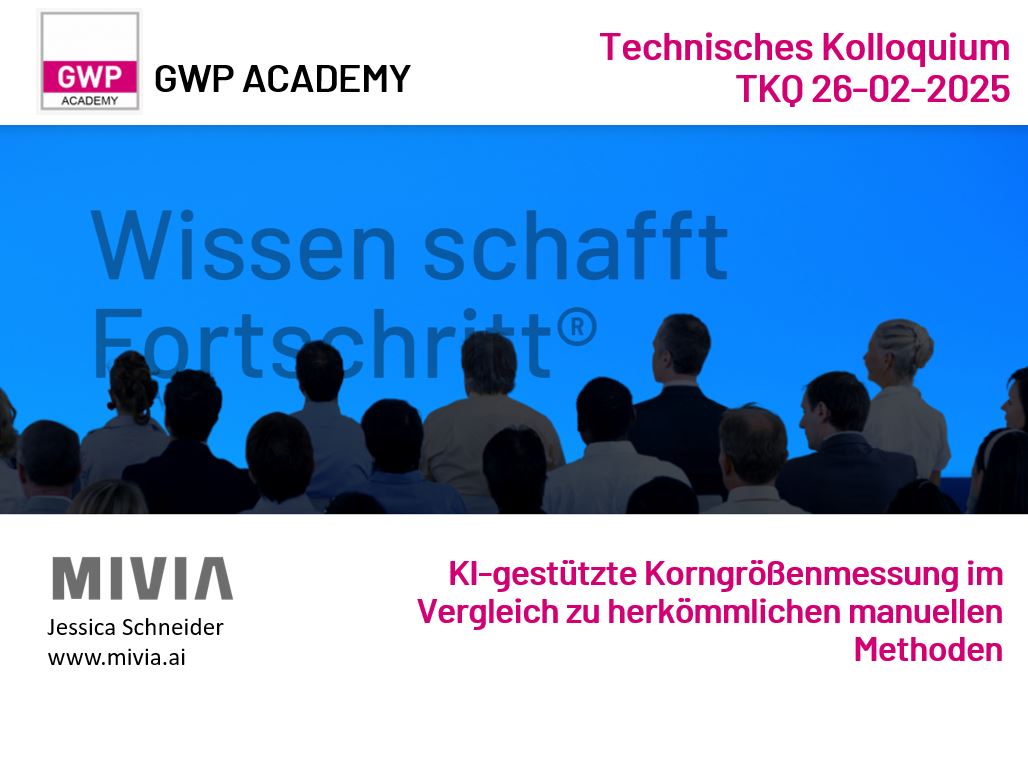 TKQ Rückblick: KI-gestützte Werkstoffprüfung und metallografische ...